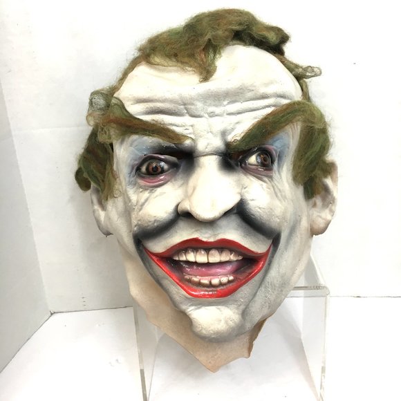 D C Comics | Accessories | Vintage Batman Jack Nicholson Joker Mask D C ...